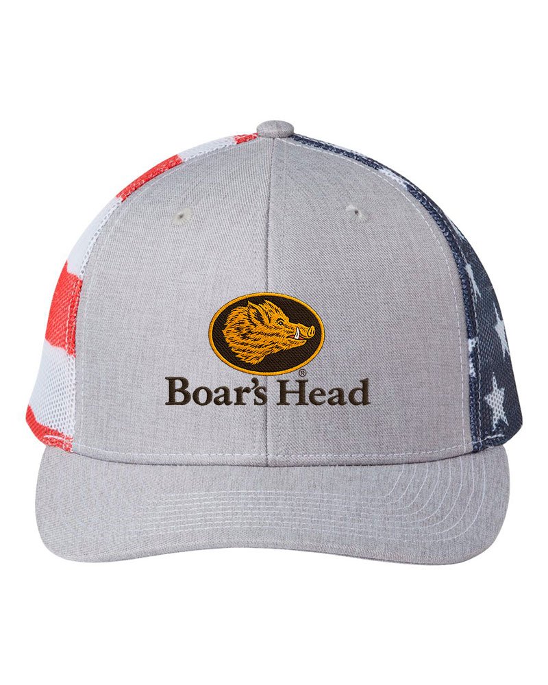 Kati – Printed Mesh Trucker Cap | Golden Stiches Embroidery